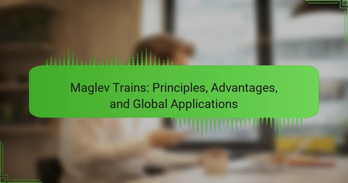 Maglev Trains: Principles, Advantages, and Global Applications ...